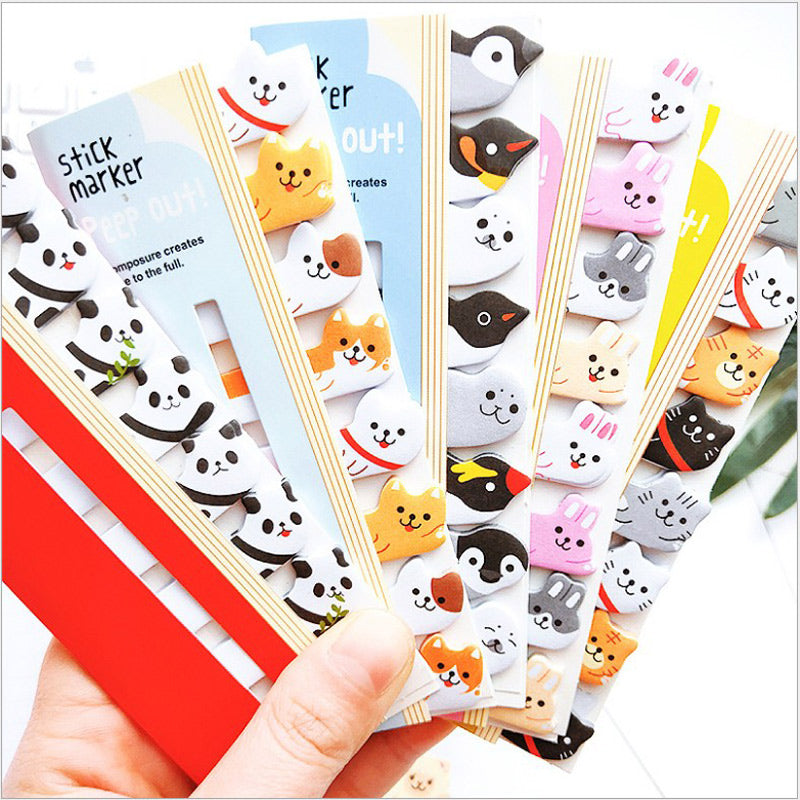 Lovable Small Animals Sticky Notes – Dreamland Fairy